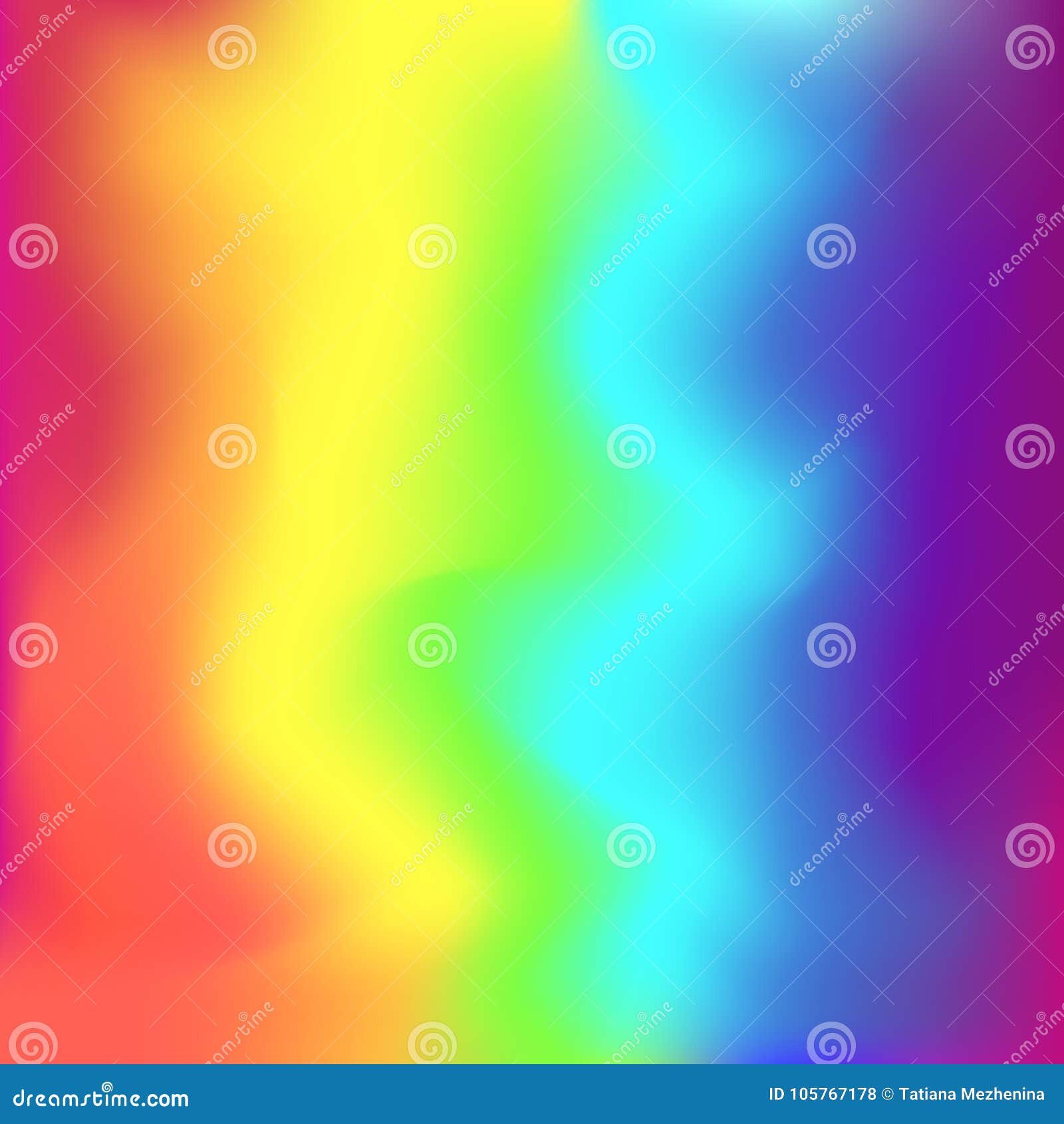 Rainbow Square Gradient Colors Background Stock Illustration ...