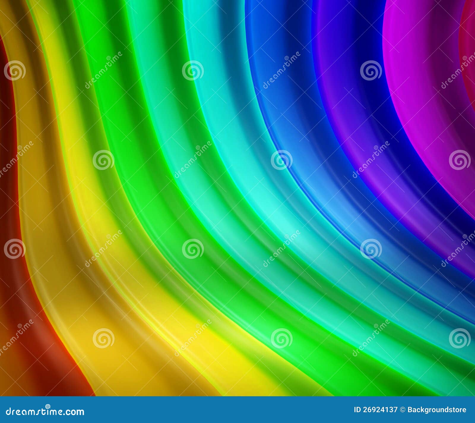 Rainbow Stage Background stock illustration. Illustration of black ...