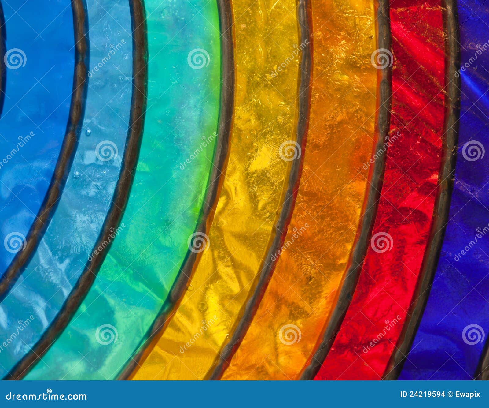 Rainbow stained-glass stock photo. Image of green, happiness - 24219594