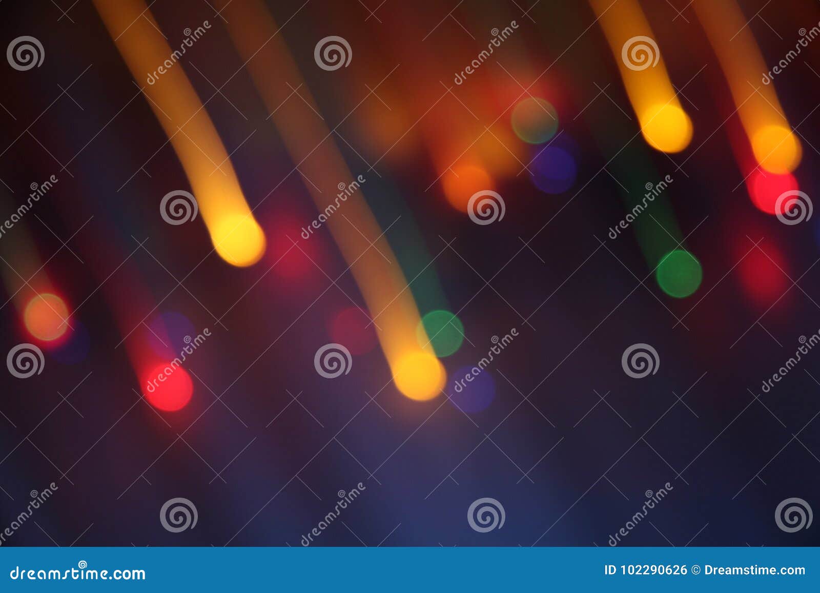 Rainbow starfall stock illustration. Illustration of motion - 102290626