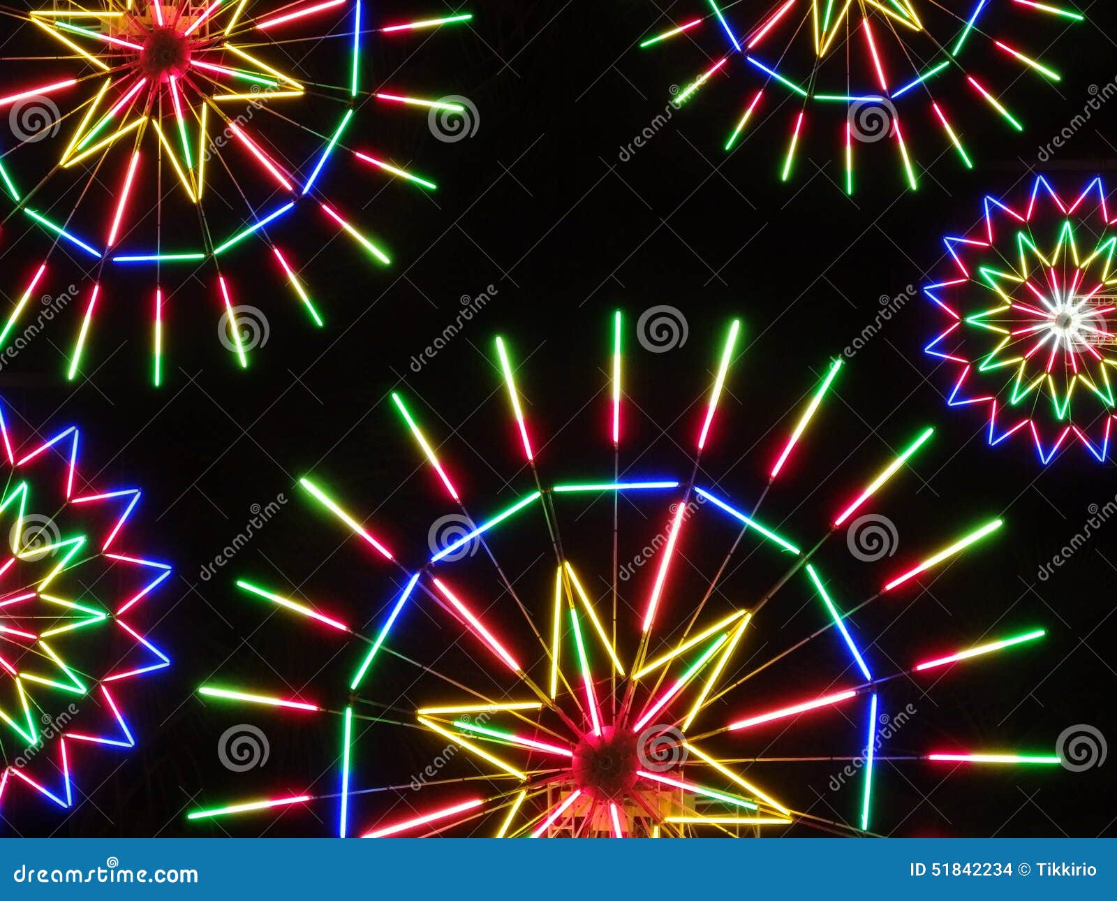 Rainbow starlight stock photo. Image of radial, light - 51842234