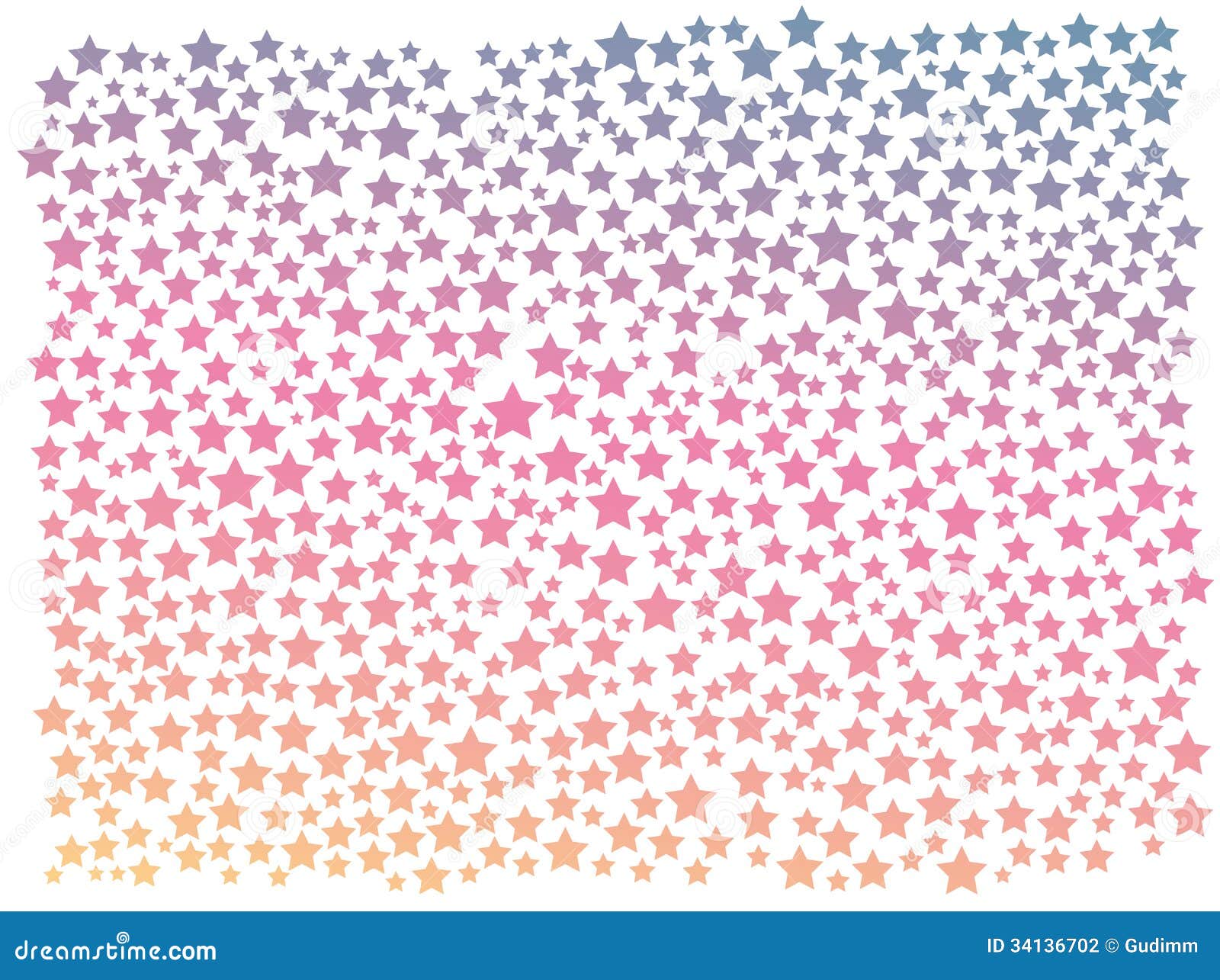 Rainbow Starry Texture Vector Illustration | CartoonDealer.com #34136702