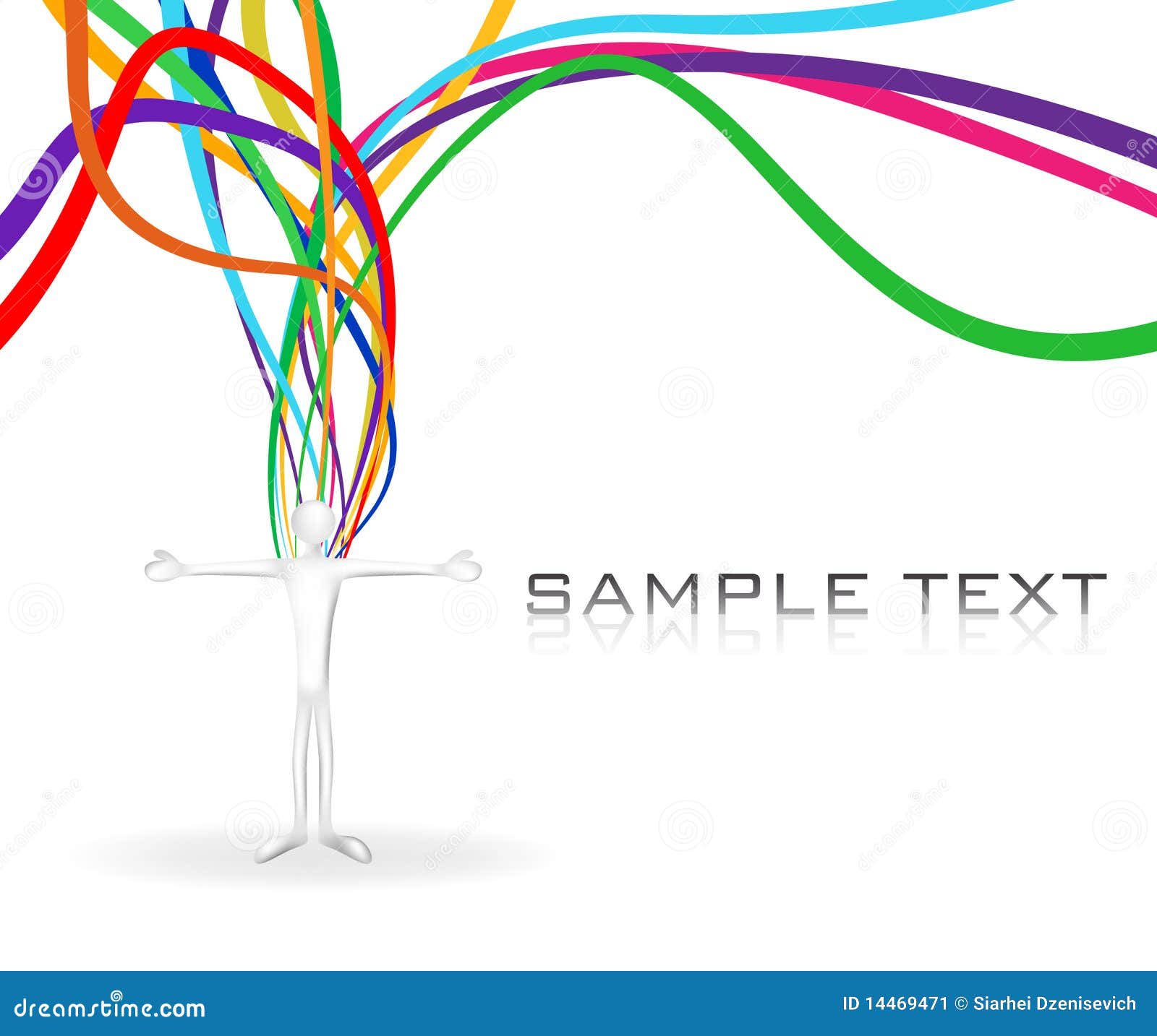 Rainbow Stream from a Human Stock Vector - Illustration of line, card ... Rainbow Stream from a Human Stock Vector - Illustration of line, card ...