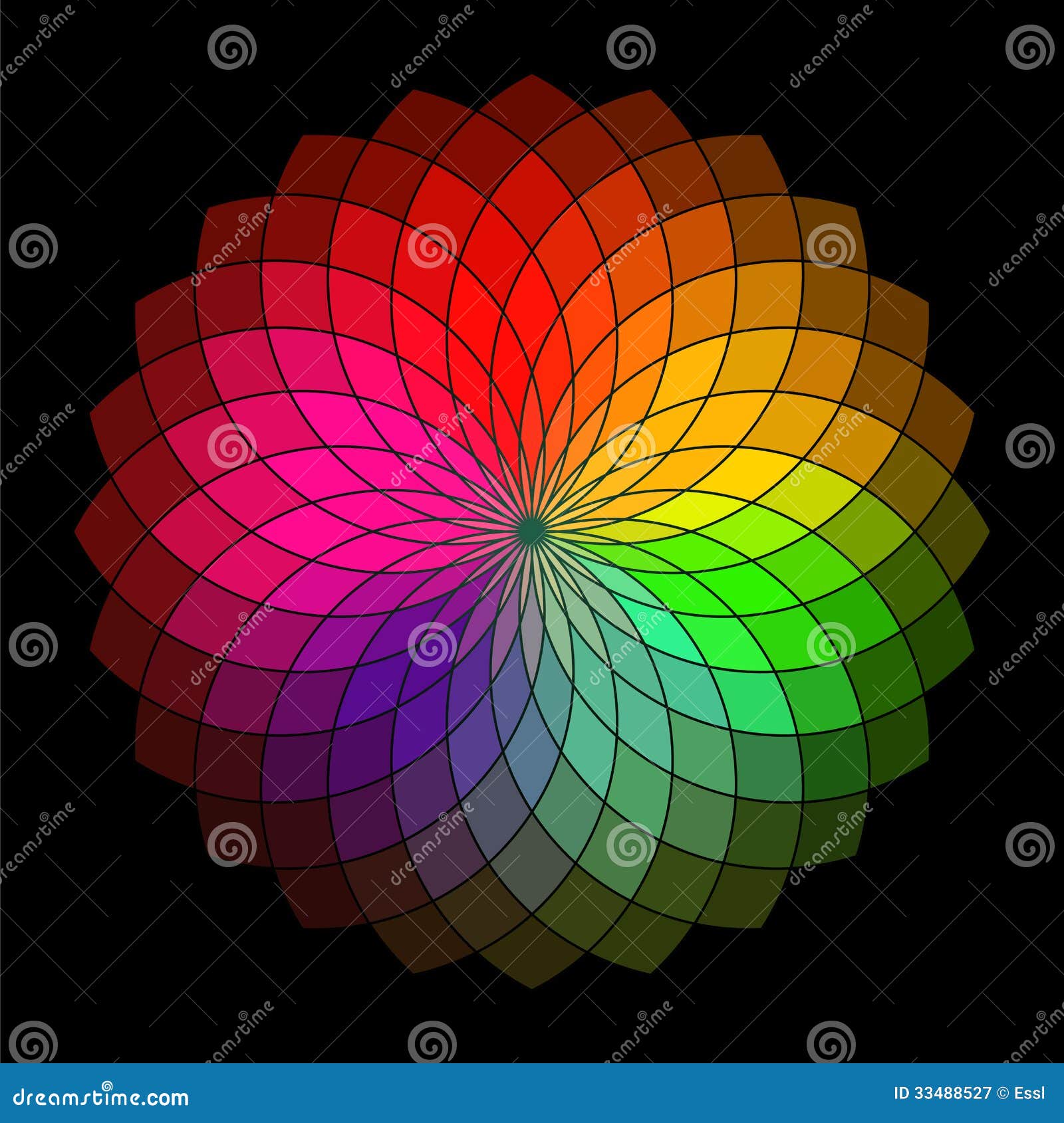 Rainbow Style Vector Wheel Stock Illustrations – 1,183 Rainbow Style ...