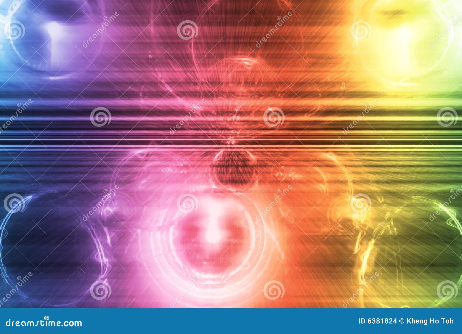 Rainbow Supernova Abstract Background Wallpaper Stock Illustration ...