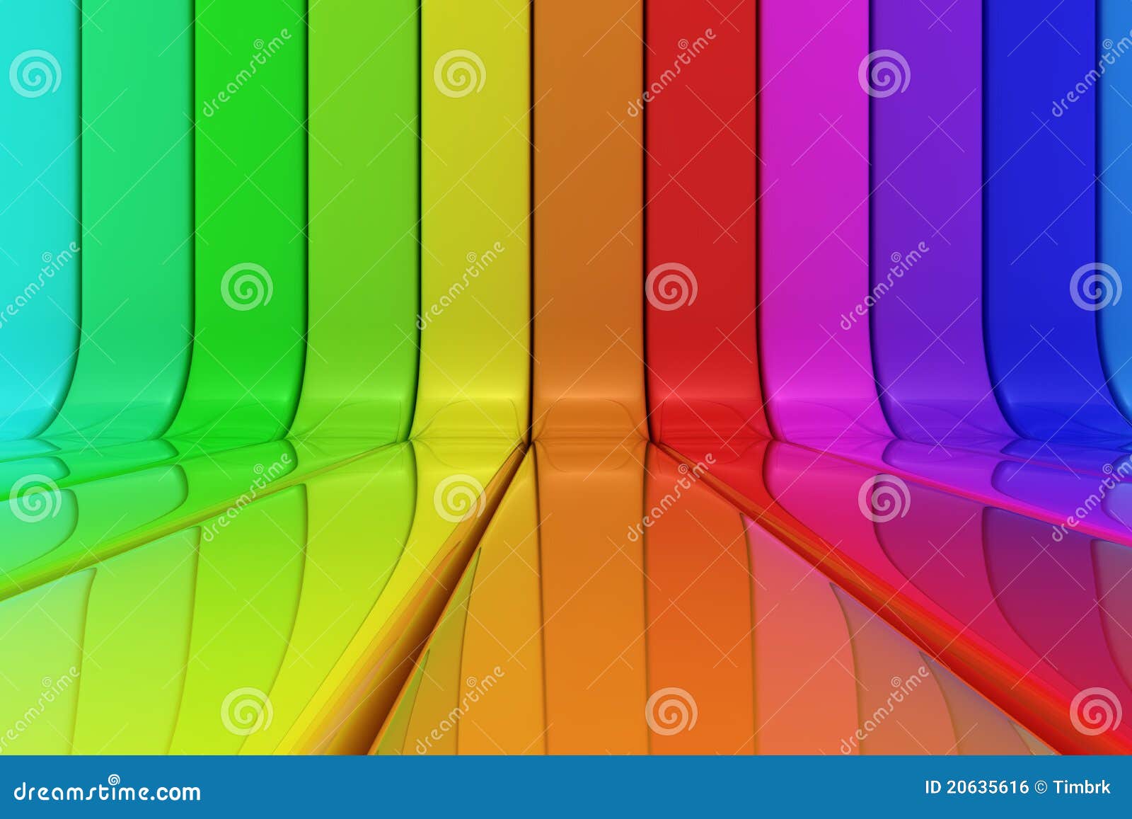 Rainbow swatch stock illustration. Illustration of multicolored - 20635616