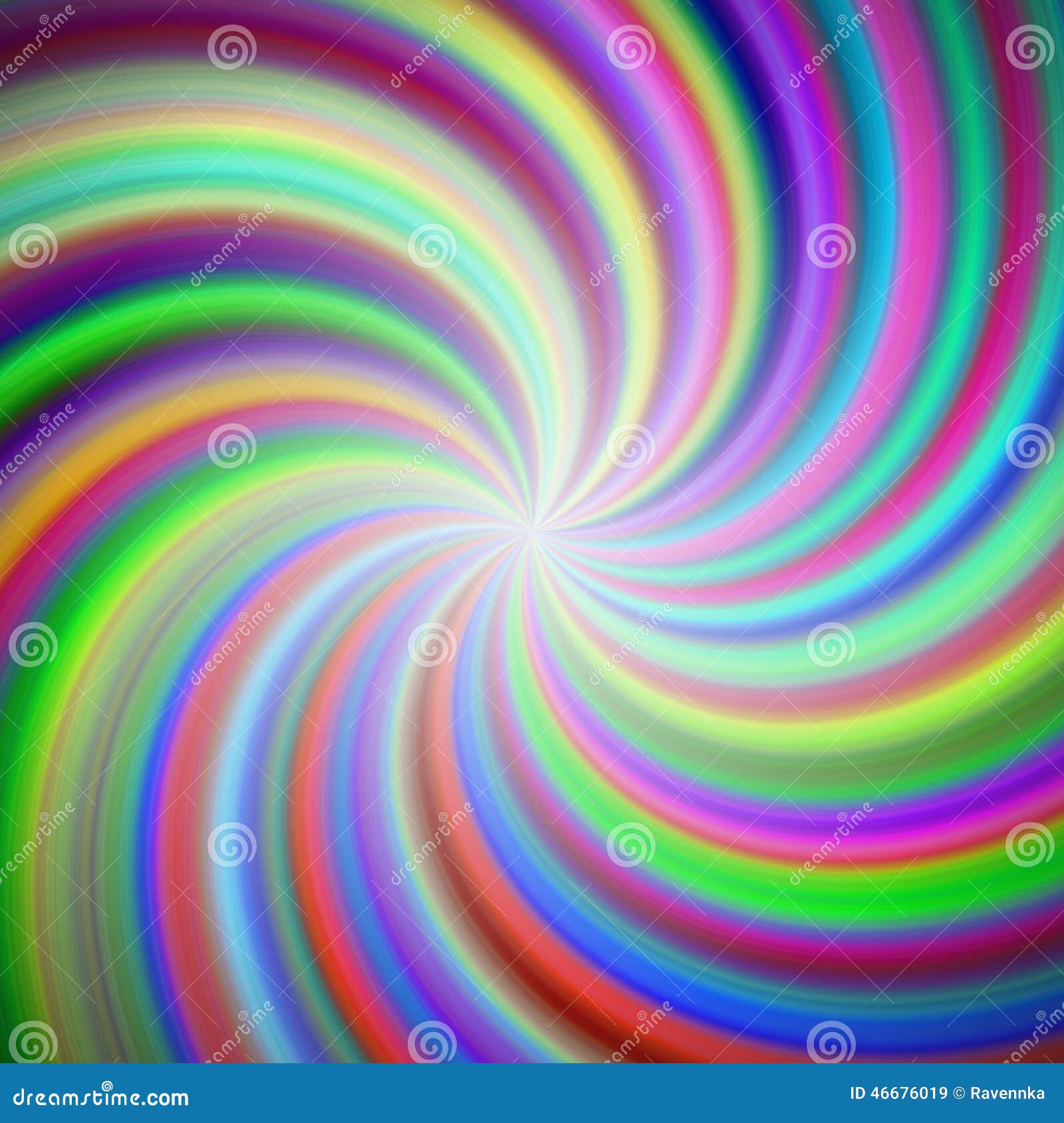 Rainbow swirl background stock illustration. Illustration of drugs ...