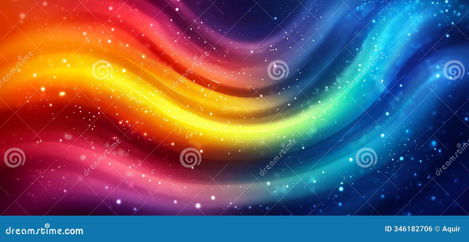 Rainbow Swirl Background. Rainbow Trippy Psychedelic Wallpaper Stock ...