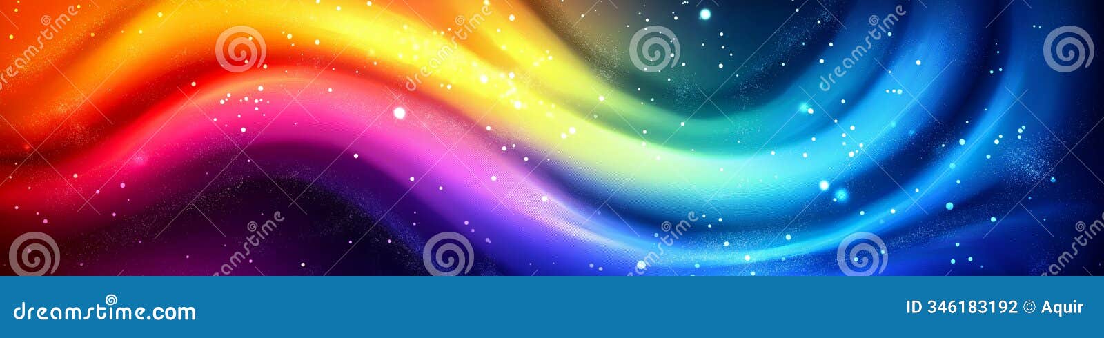 Rainbow Swirl Background. Rainbow Trippy Psychedelic Wallpaper Stock ...