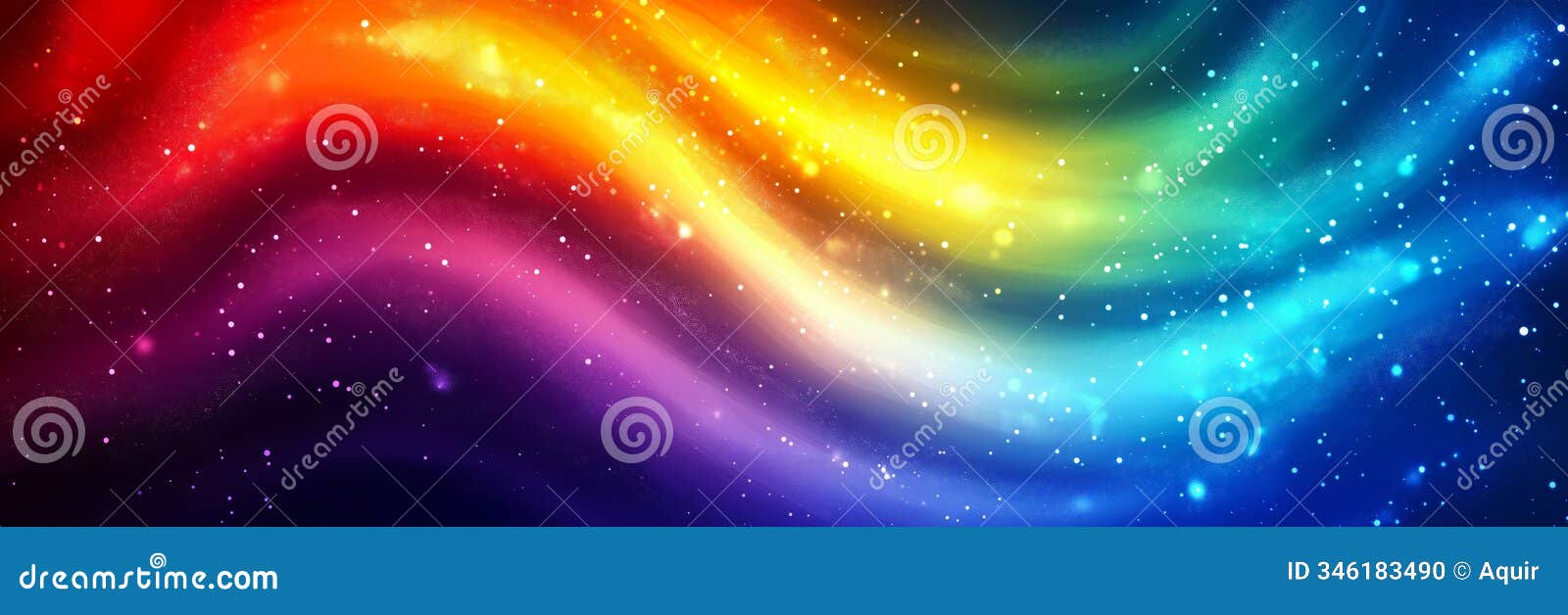 Rainbow Swirl Background. Rainbow Trippy Psychedelic Wallpaper Stock ...