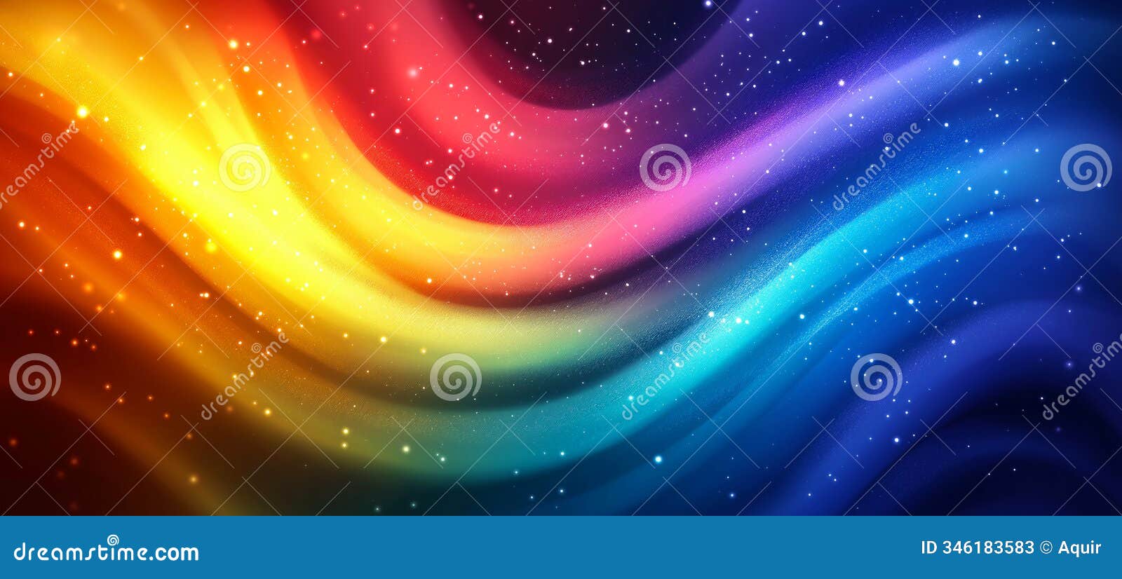 Rainbow Swirl Background. Rainbow Trippy Psychedelic Wallpaper Stock ...