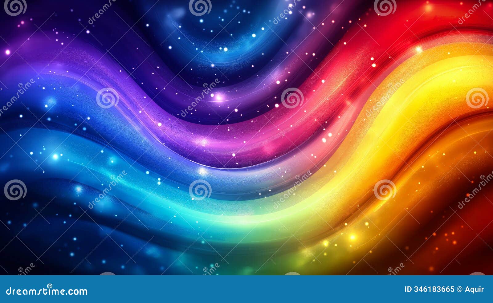 Rainbow Swirl Background. Rainbow Trippy Psychedelic Wallpaper Stock ...