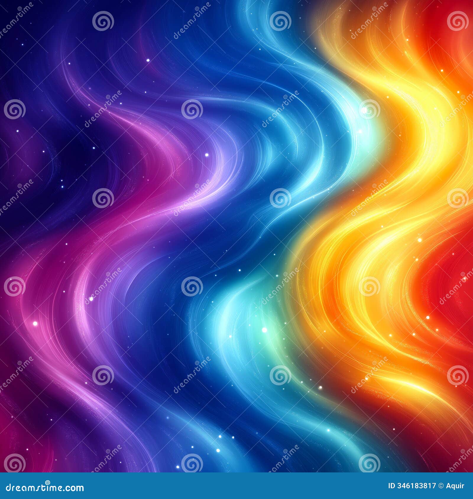 Rainbow Swirl Background. Rainbow Trippy Psychedelic Wallpaper Stock ...