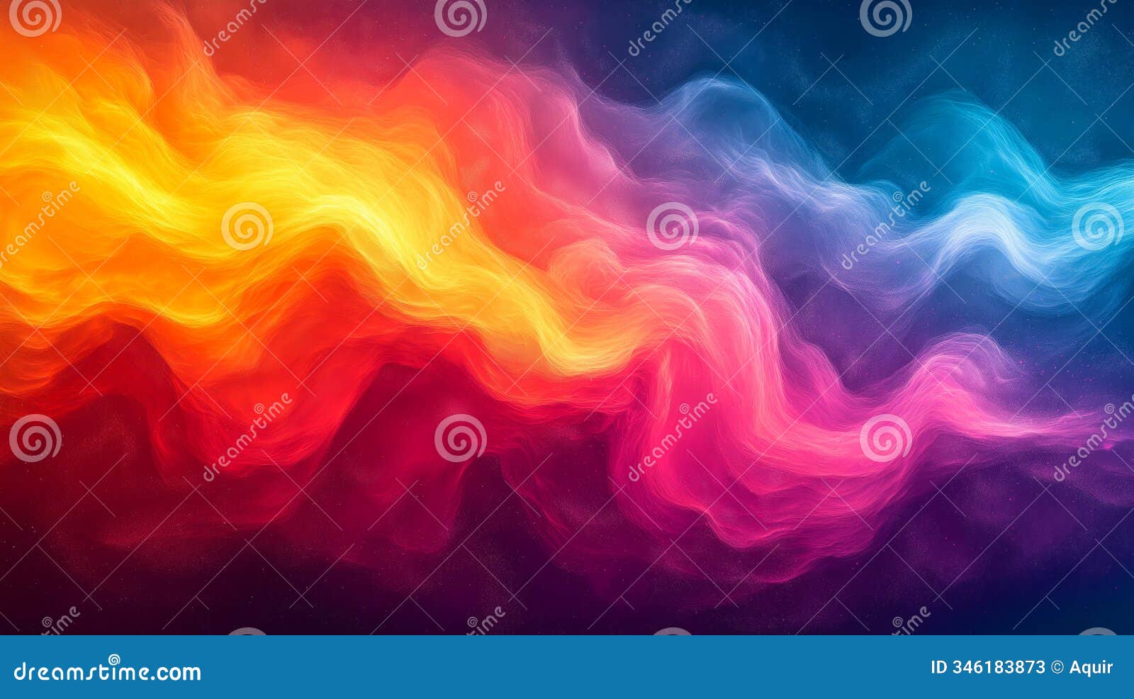 Rainbow Swirl Background. Rainbow Trippy Psychedelic Wallpaper Stock ...