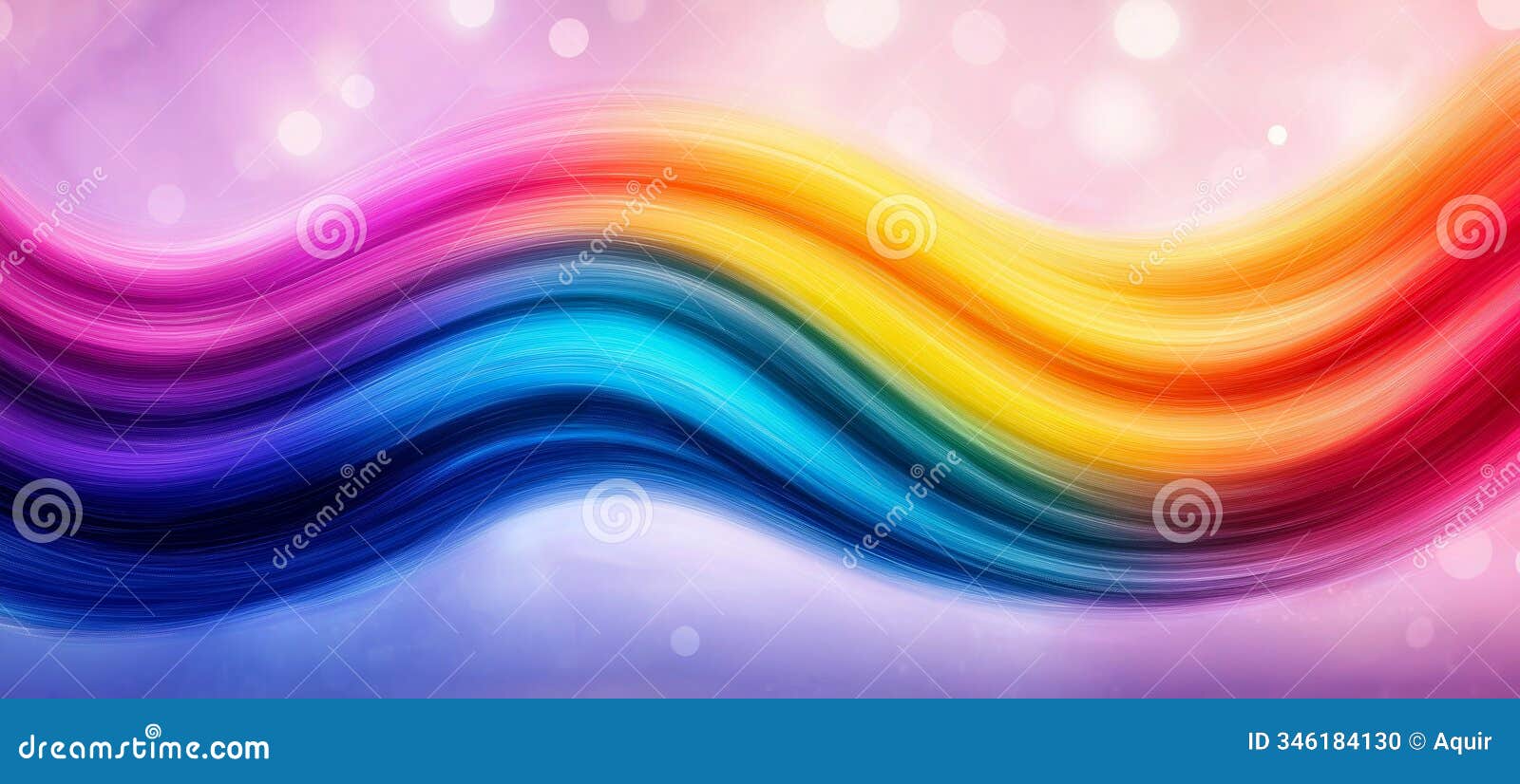 Rainbow Swirl Background. Rainbow Trippy Psychedelic Wallpaper Stock ...