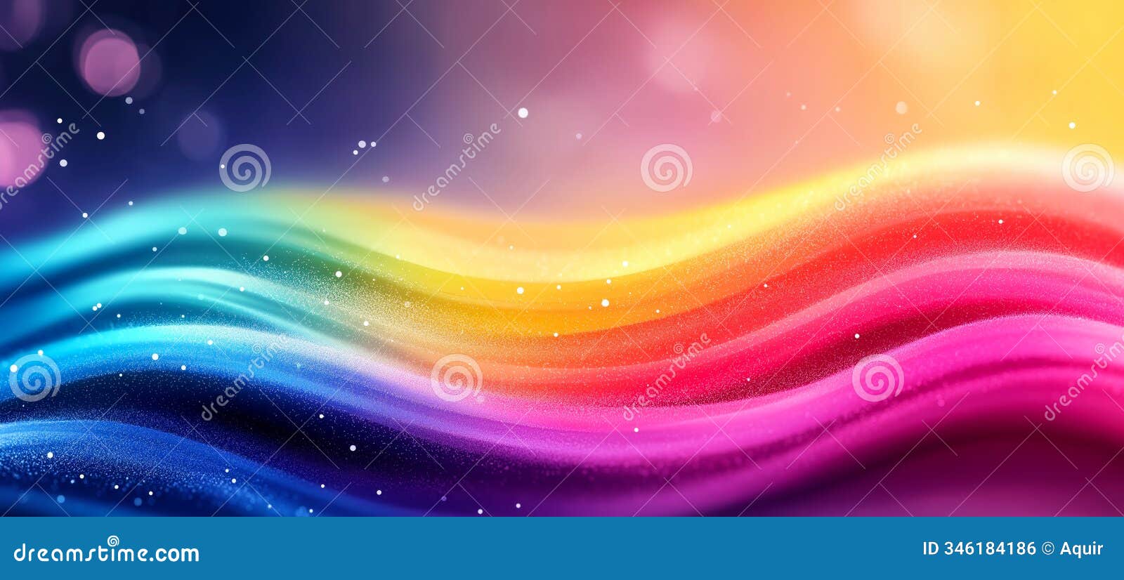 Rainbow Swirl Background. Rainbow Trippy Psychedelic Wallpaper Stock ...
