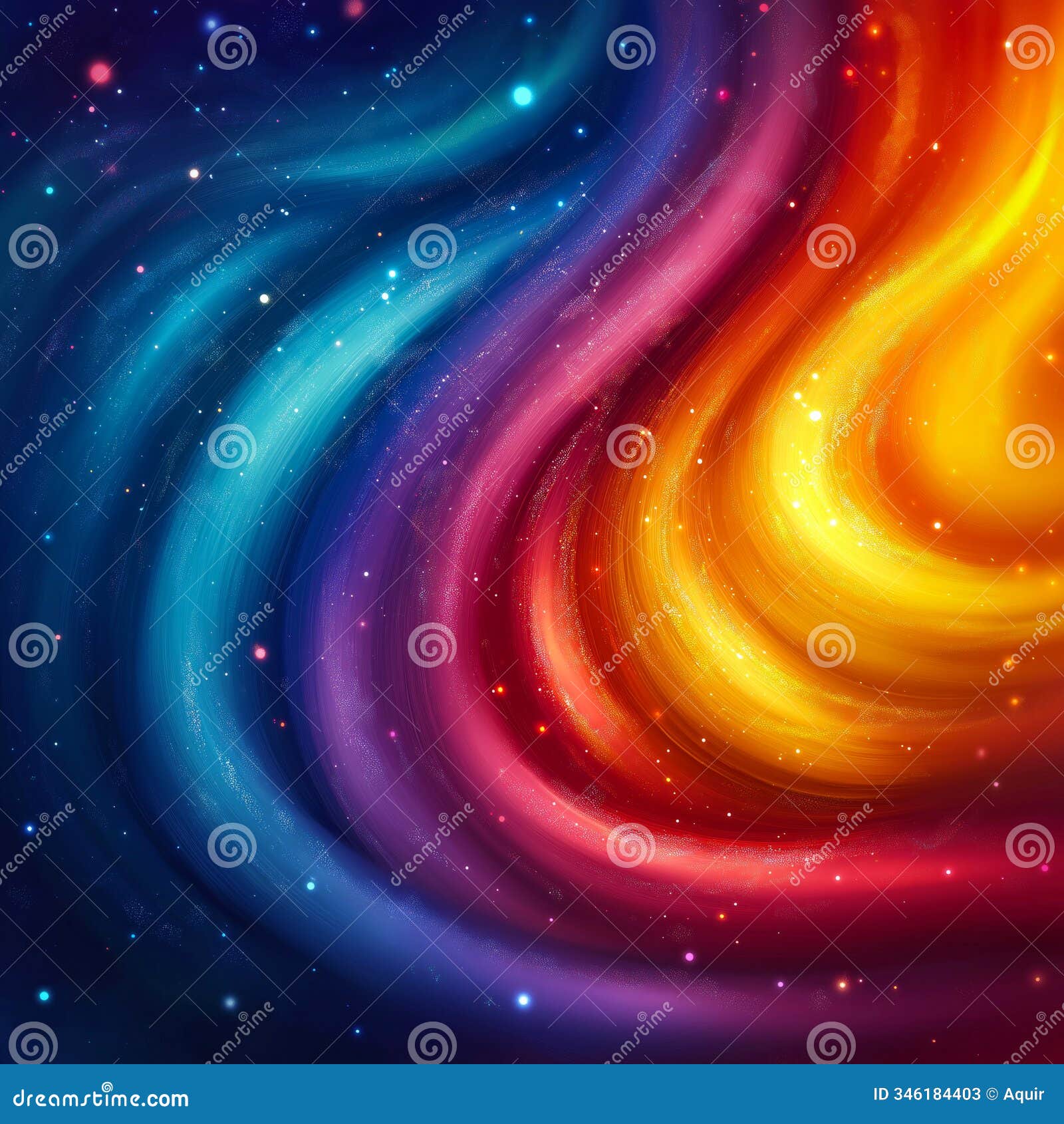 Rainbow Swirl Background. Rainbow Trippy Psychedelic Wallpaper Stock ...