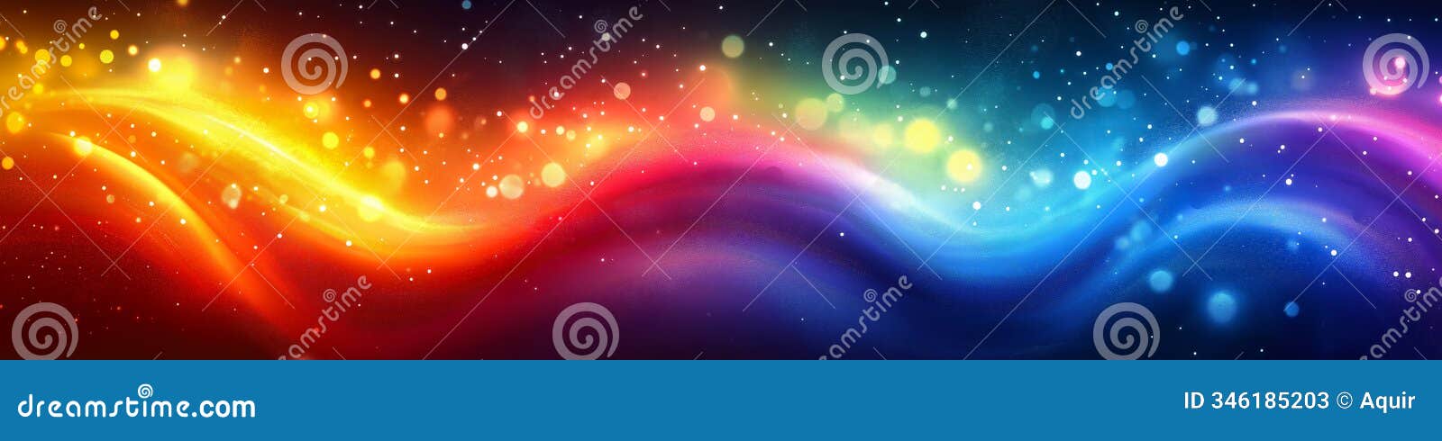 Rainbow Trippy Background. Iridescent Fluid Texture. Liquid Holographic ...