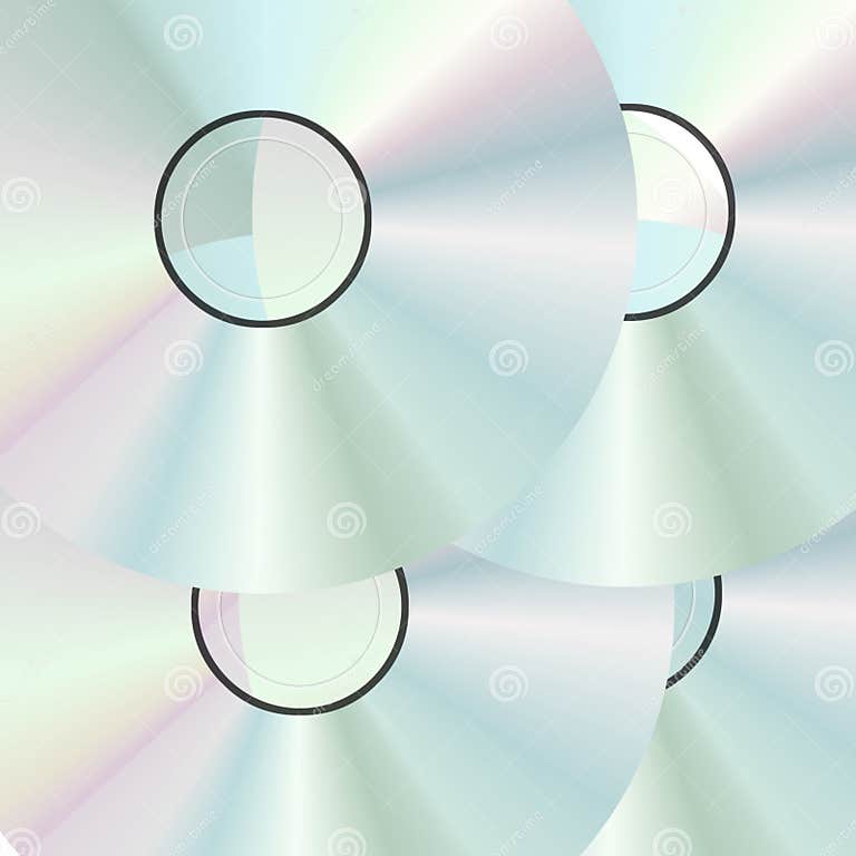 Rainbow Texture of CD or DVD Disc. Iridescent Compact Disc for ...