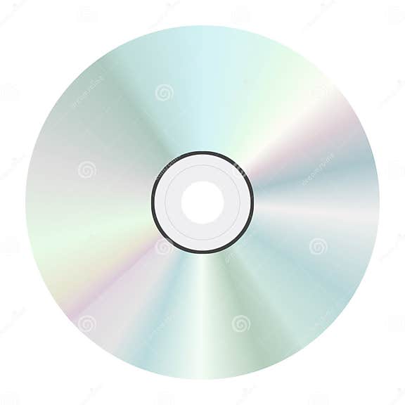 Rainbow Texture of CD or DVD Disc. Iridescent Compact Disc for ...
