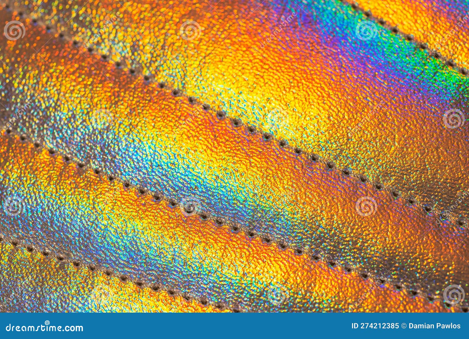 Rainbow Texture. Optical Effect. Interference of Light Stock Image ...