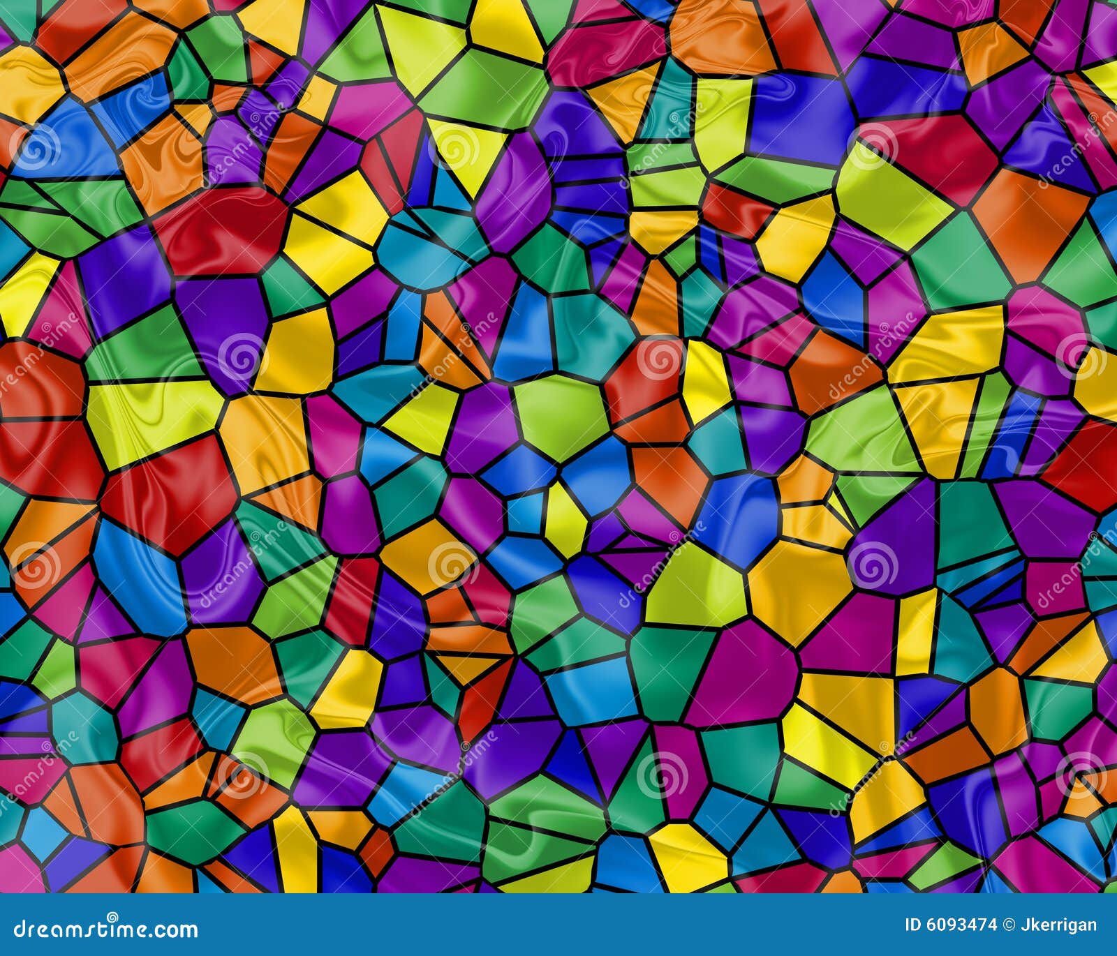 Rainbow Tiles stock illustration. Illustration of glass - 6093474