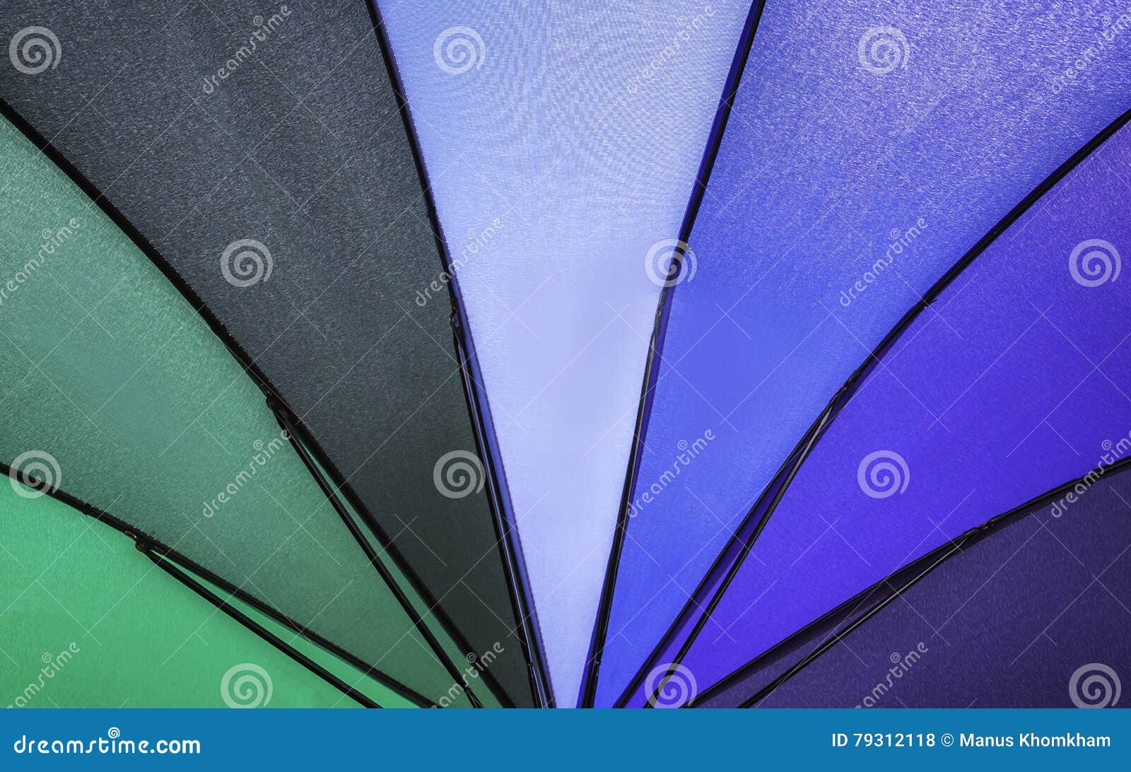 Rainbow umbrella pattern stock photo. Image of abstract - 79312118