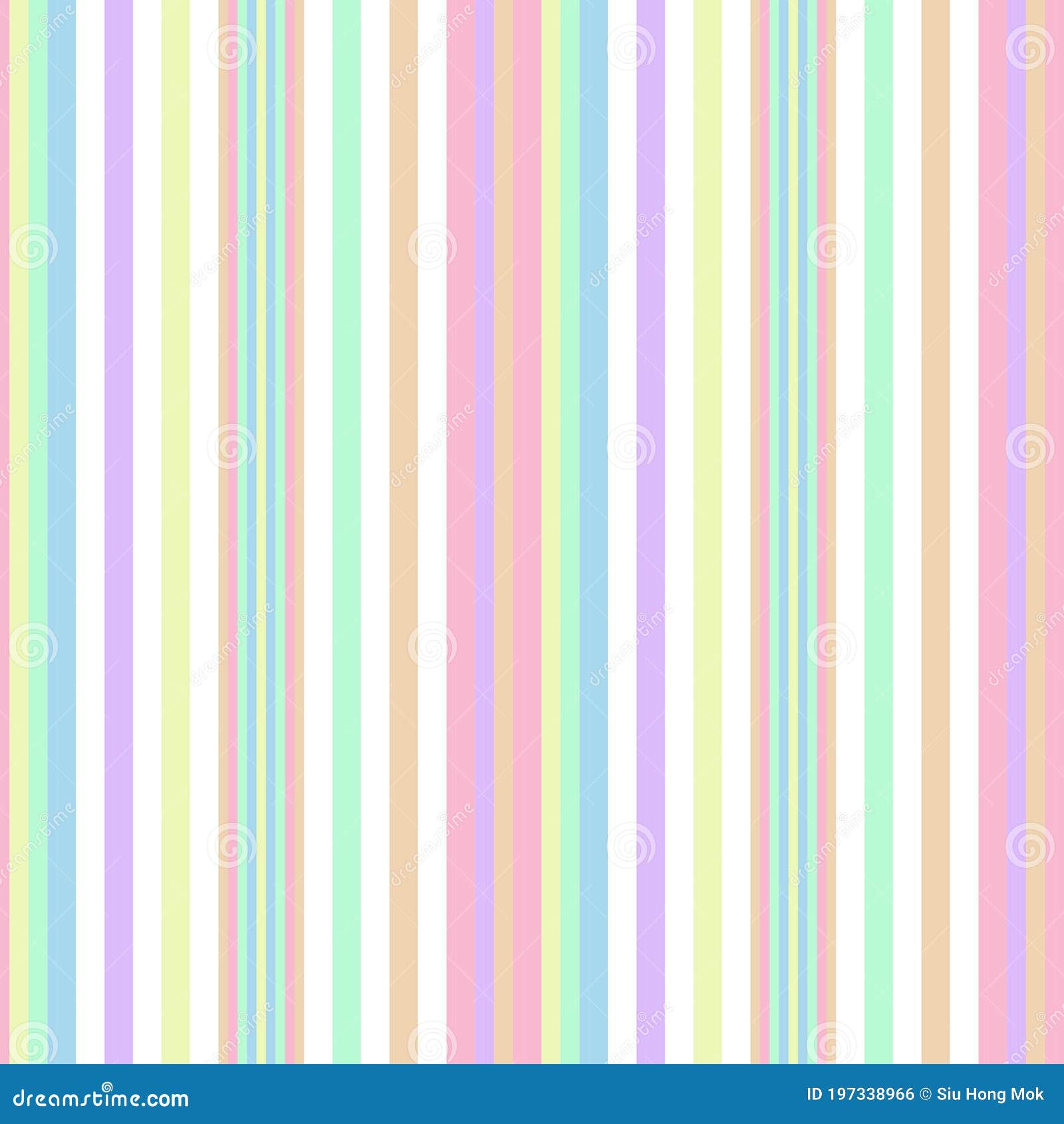 Rainbow Stripe Seamless Pattern Background in Vertical Style Stock ...