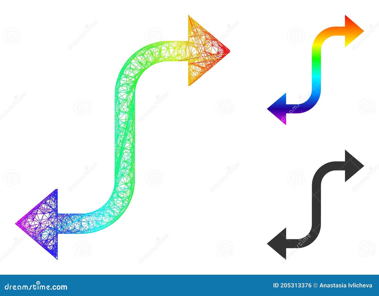 Red Bend Arrow Stock Image | CartoonDealer.com #31500691