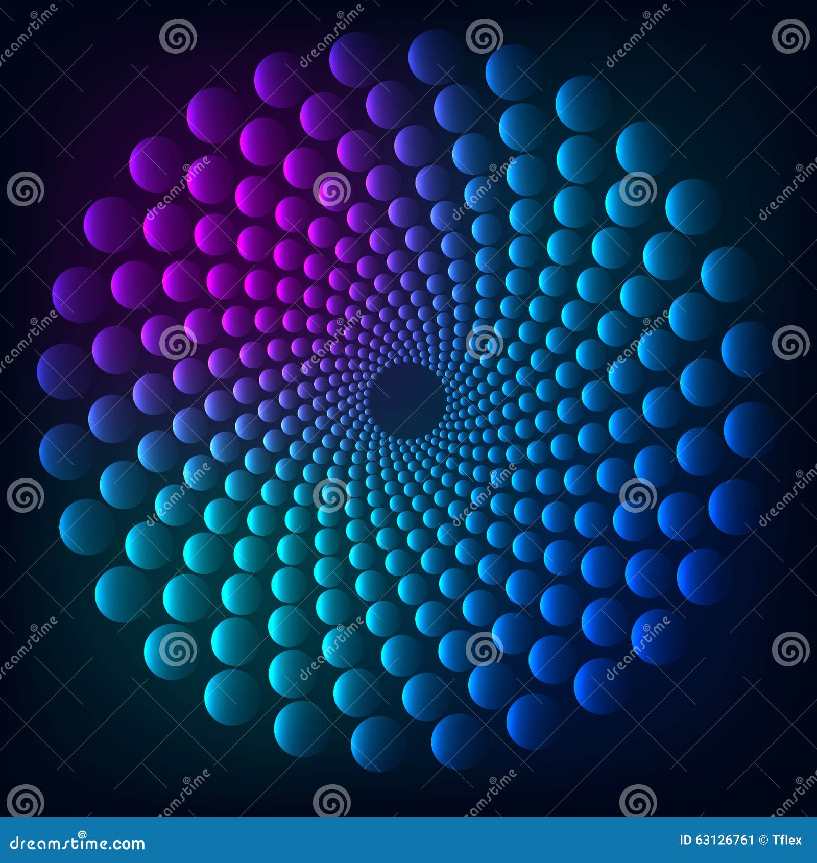 Rainbow vortex background. stock vector. Illustration of logo - 63126761