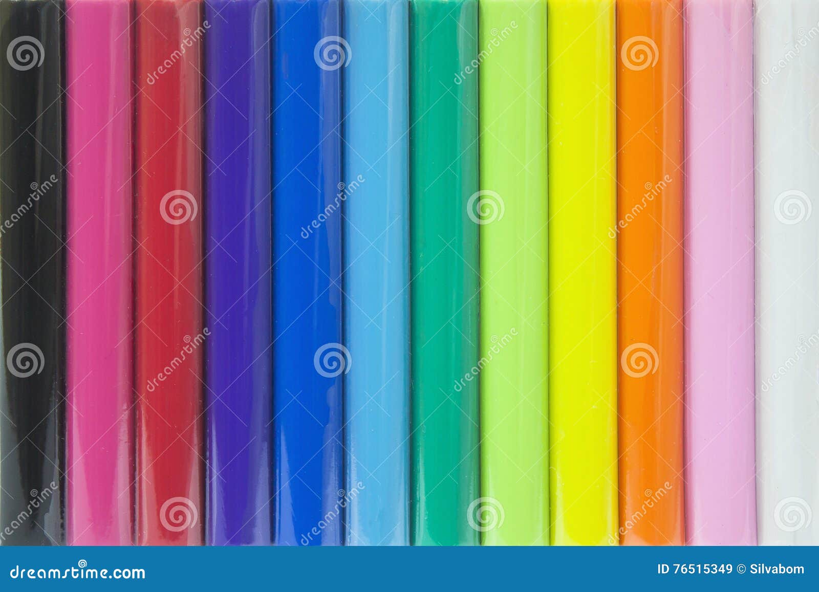 Vivid Color Flowers In Soft And Blur Style On Mulberry Paper Texture ...