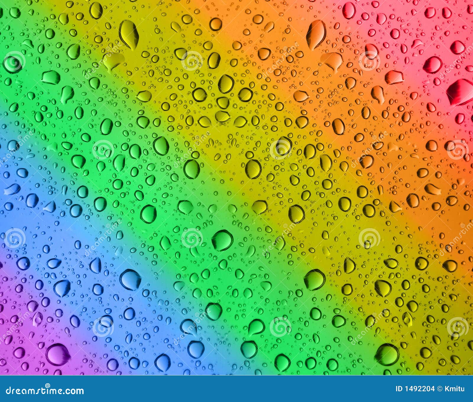 Rainbow Water Drop Splash Stock Photography | CartoonDealer.com #3536018