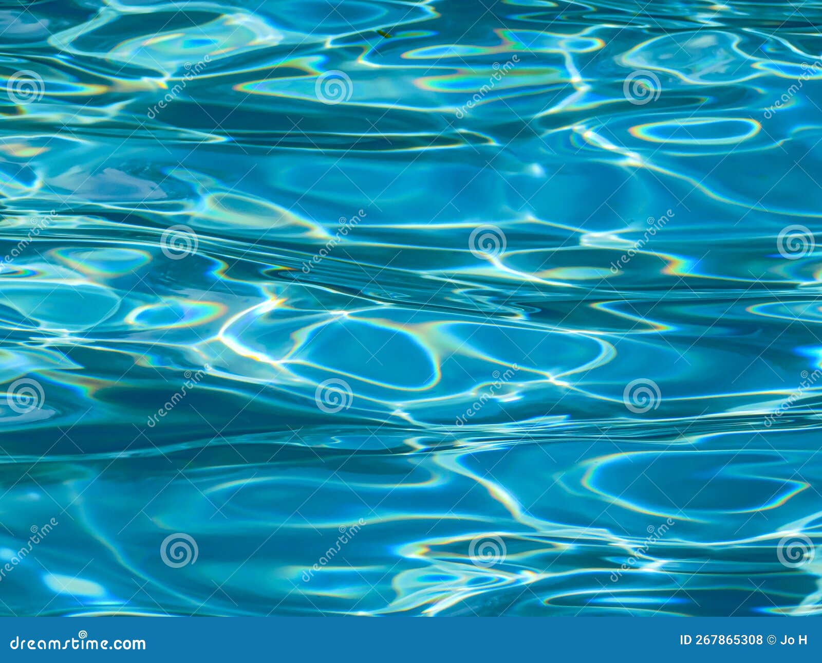 Rainbow Sunlit water stock photo. Image of fantasy, floating - 267865308