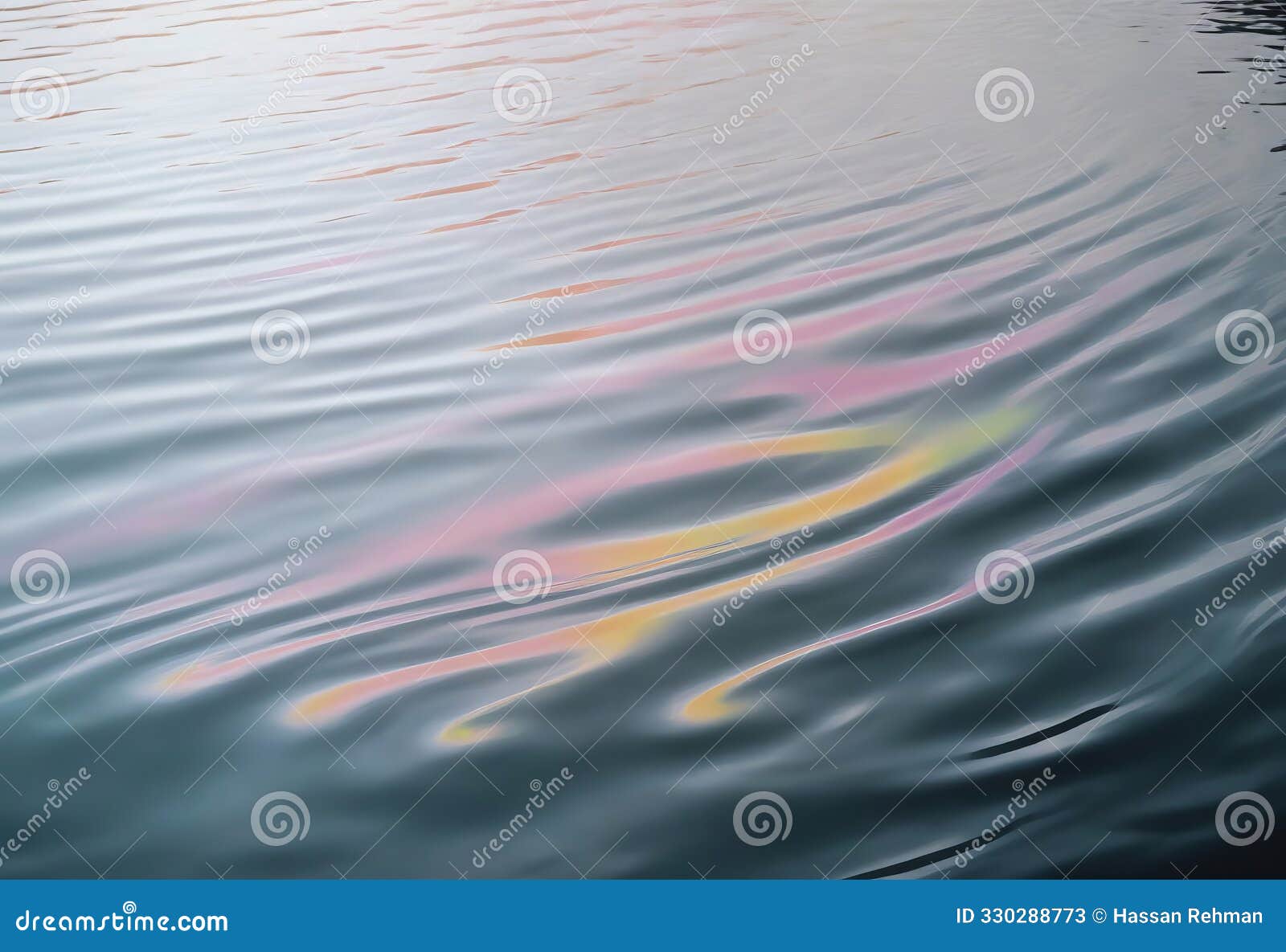 Rainbow Water Ripple Background Stock Illustration - Illustration of ...