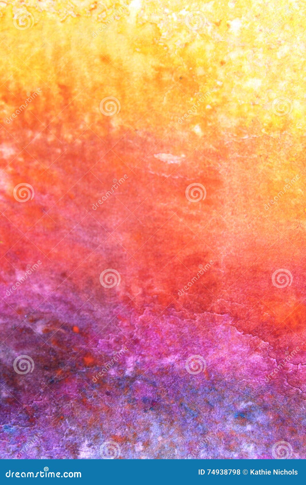 Rainbow Watercolour Background Stock Illustration - Illustration of ...