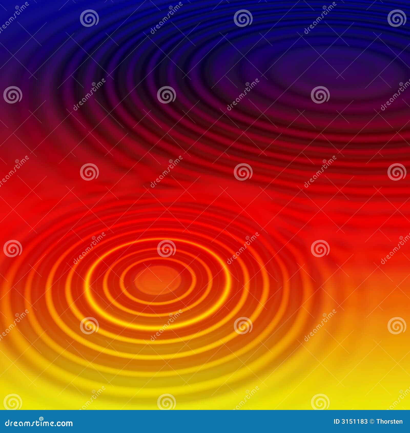 Rainbow Waves Abstract stock illustration. Illustration of colorful ...