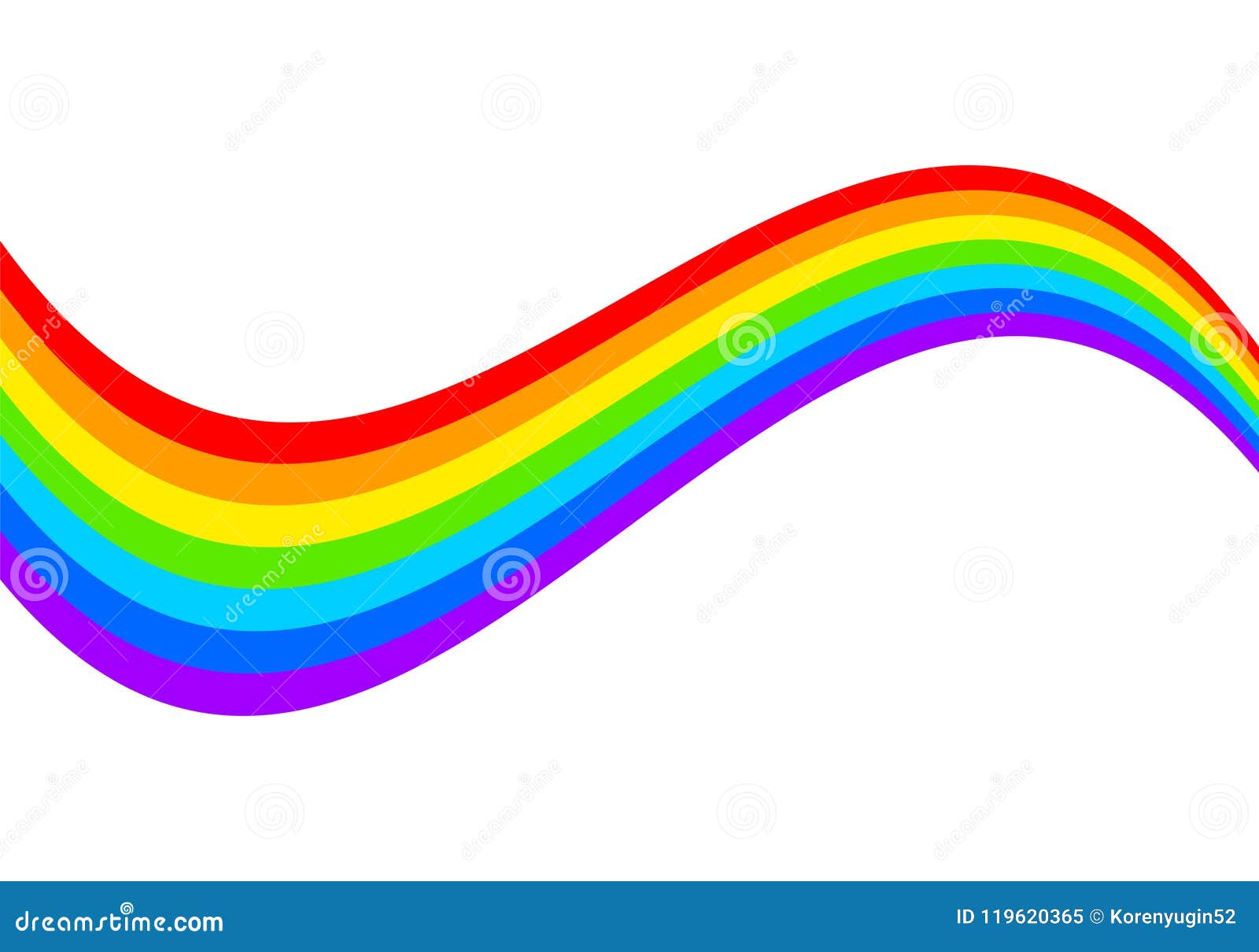 Rainbow on White Background Stock Vector - Illustration of vector, blue ... Rainbow on White Background Stock Vector - Illustration of vector, blue ...