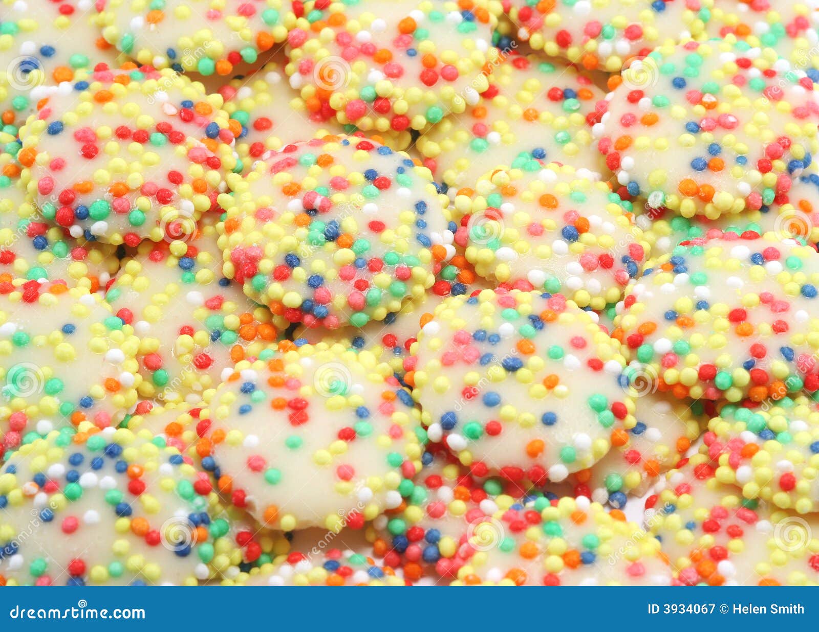 Rainbow White Chocolate Drops Stock Image - Image of sweet, white: 3934067