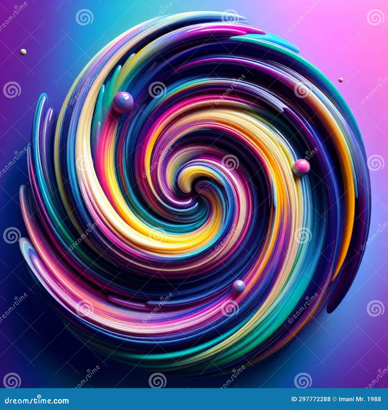 Rainbowvortex stock photo. Image of vibrant, mesmerizing - 297772288