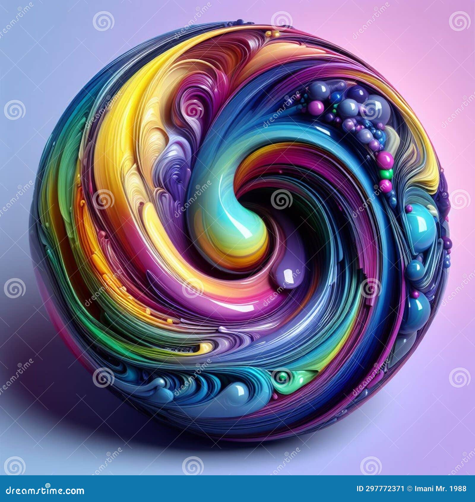Rainbowvortex stock image. Image of vortex, energetic - 297772371