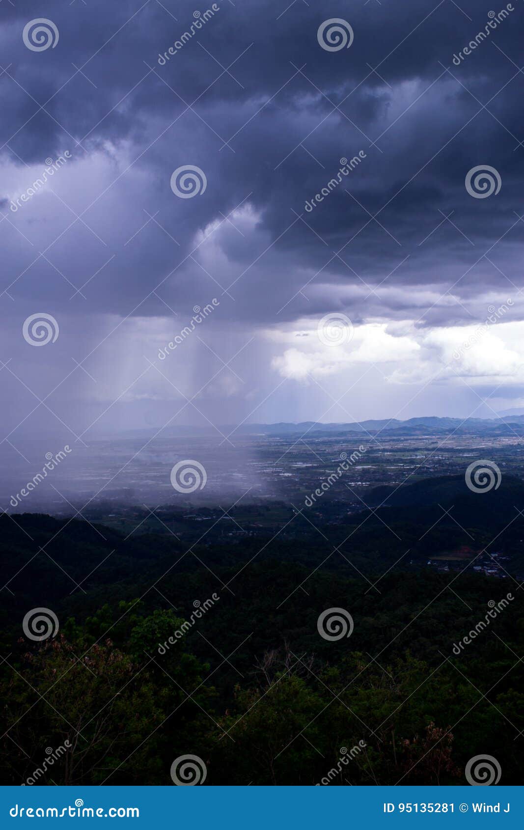 Raincloud stock image. Image of outdoor, gradient, rain - 95135281