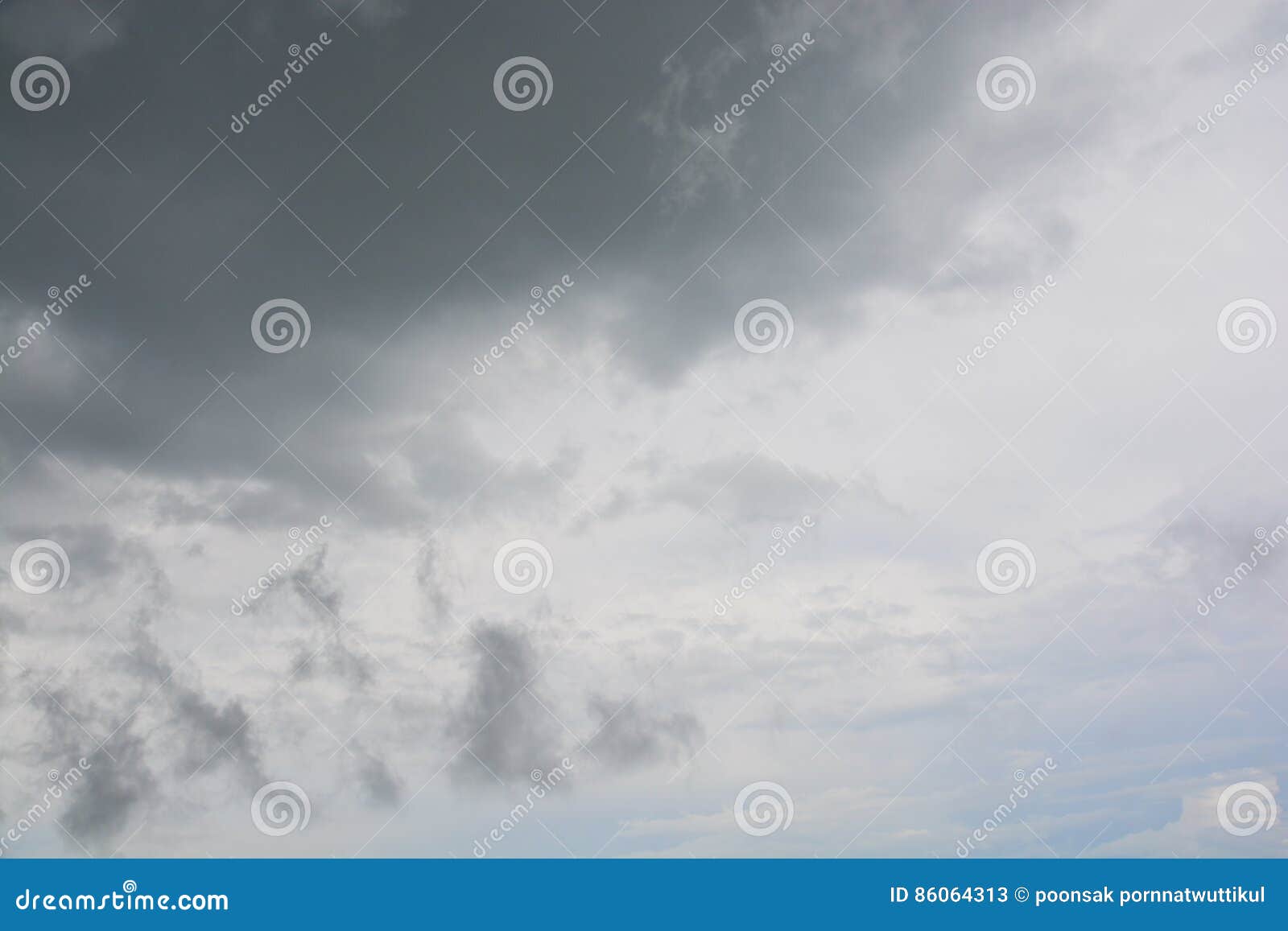 Rainclouds or Nimbus in Rainy Season Stock Image - Image of climate ...