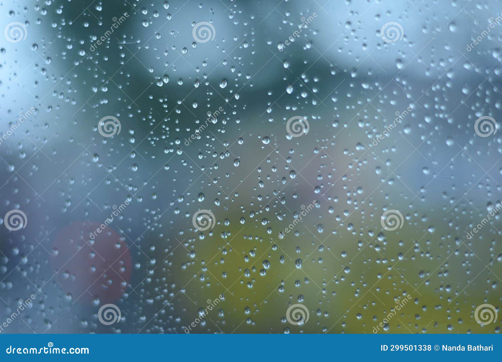 Raind Rops on the Car Window Stock Photo - Image of nature, grain ...