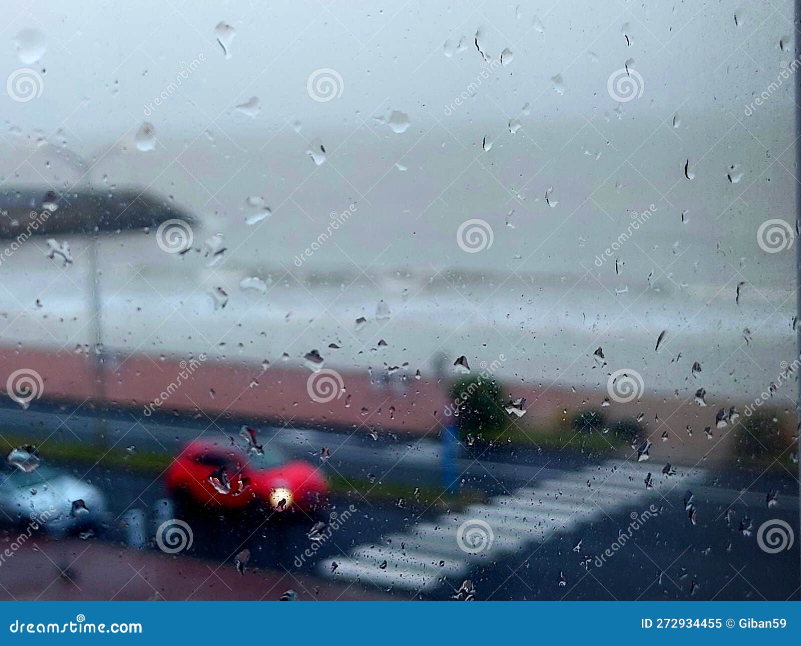 Raindrop on a window stock image. Image of frost, wave - 272934455