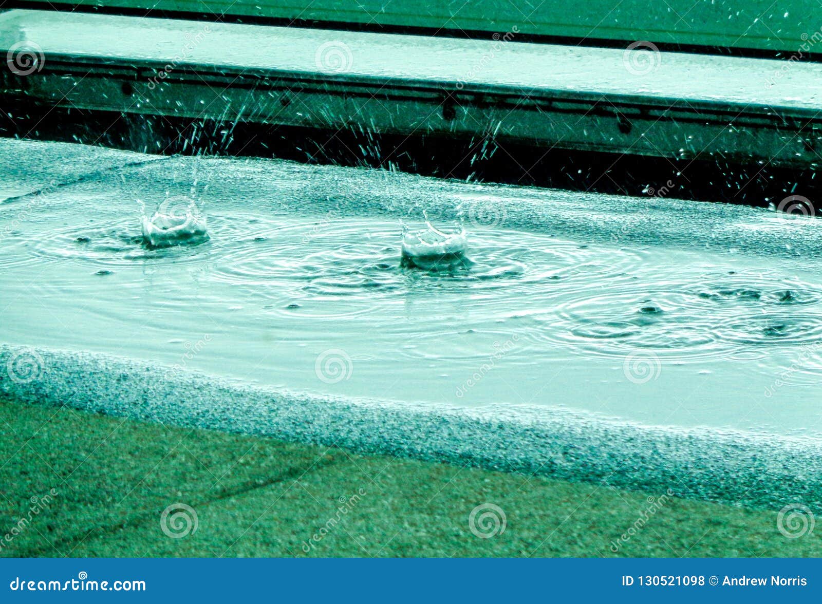 Raindrops stock photo. Image of weather, drops, storm - 130521098