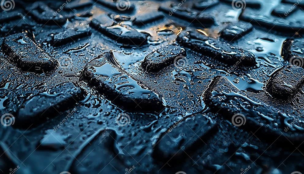 Raindrops on Glass Create Refreshing Patterns of Nature Generated by AI ...