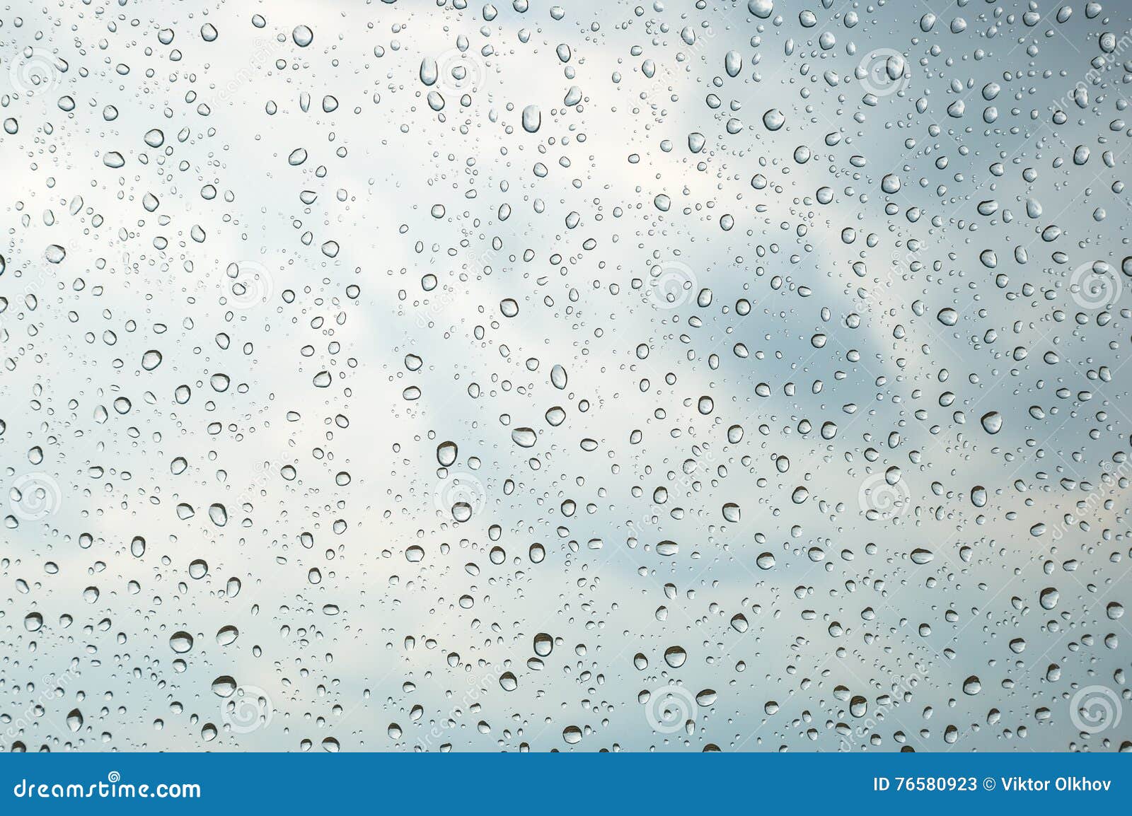 Raindrops on glass stock image. Image of environment - 76580923