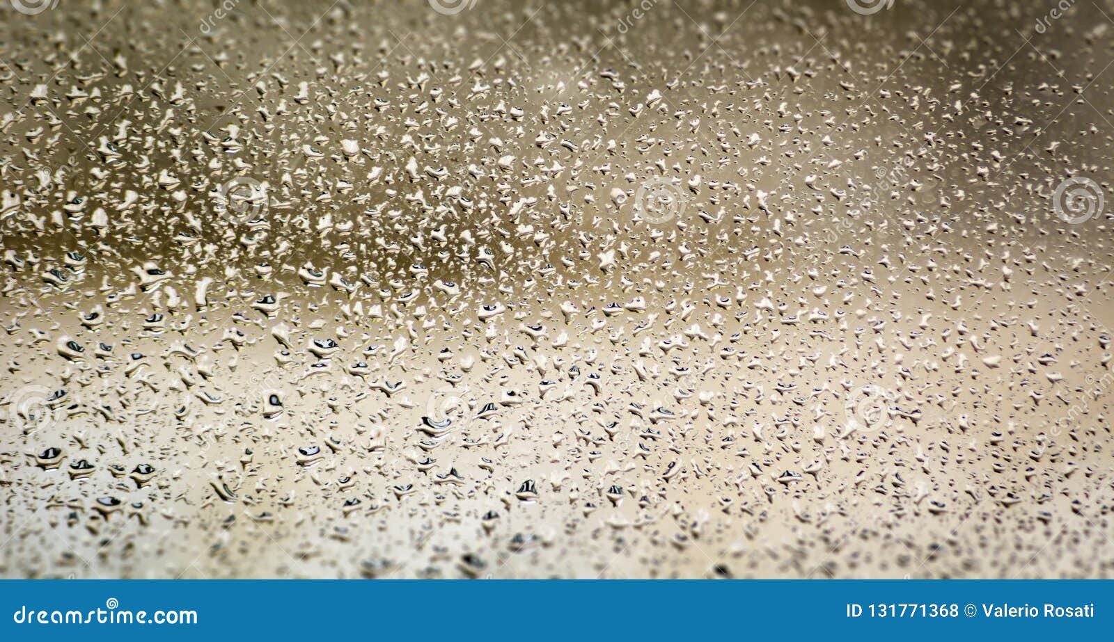 Raindrops on Glass. Pattern Effect Stock Photo - Image of natural ...