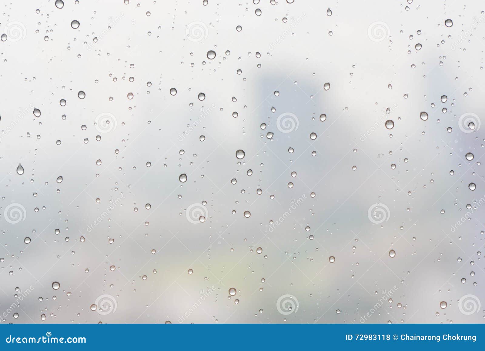 Raindrops on glass stock photo. Image of raindrops, drop - 72983118