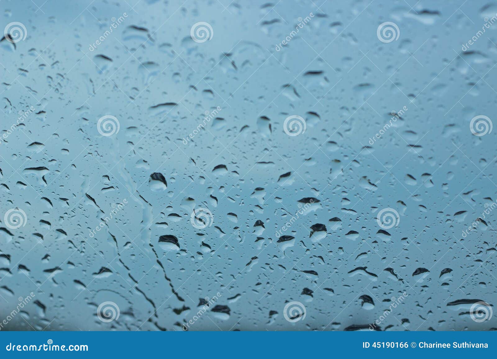 Raindrops stock photo. Image of rain, drop, water, mirror - 45190166